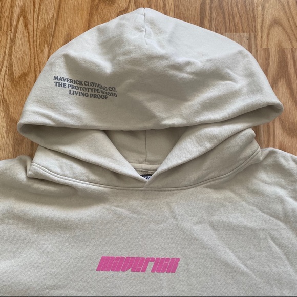 Maverick Clothing | Shirts | Maverick Clothing Mav V2 Bone Hoodie Sz S ...
